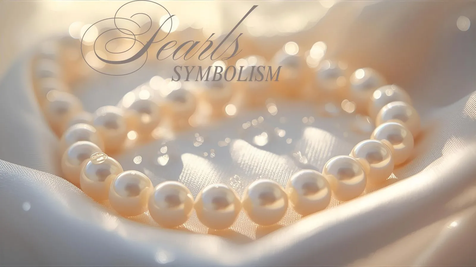 The Hidden Symbolism of Pearls💫: More Than Just Beauty